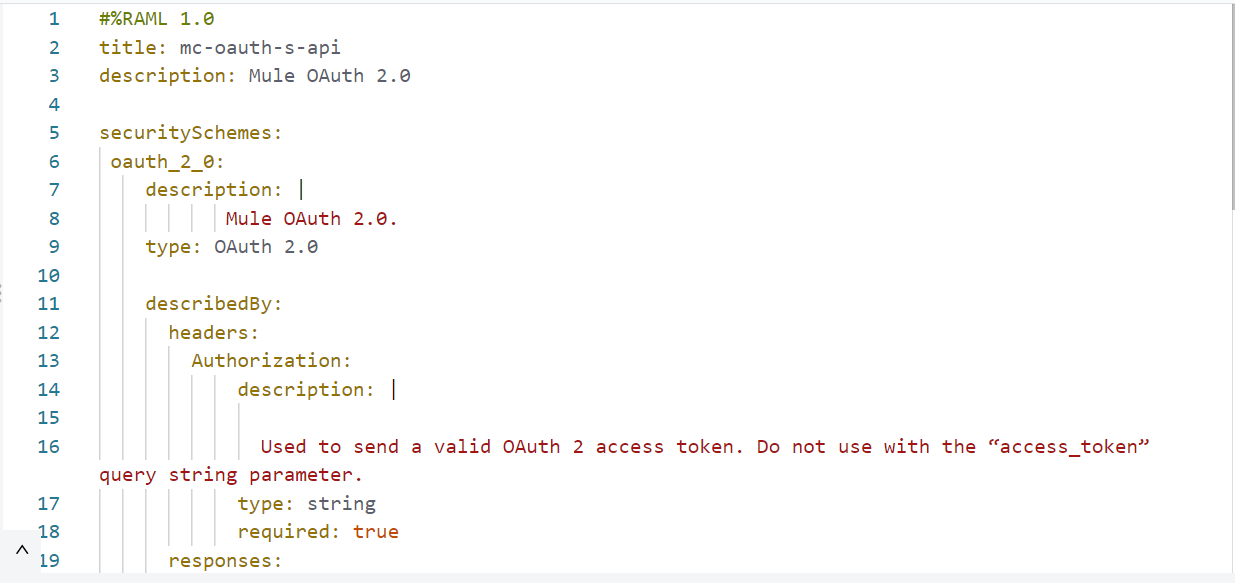 OAuth 2.0 Implementation Using Mule OAUTH2 Provider OAuth 2.0 Implementation Using Mule OAUTH2 Provider