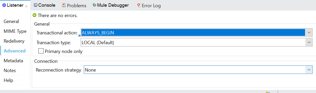 Reliability pattern using queues and scopes