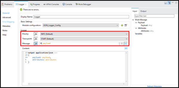Deep Dive into MuleSoft's JSON Logger