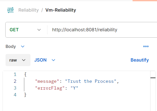 Reliability pattern using queues and scopes