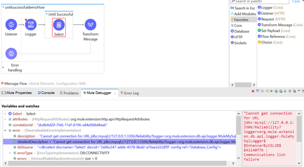 Reliability pattern using queues and scopes
